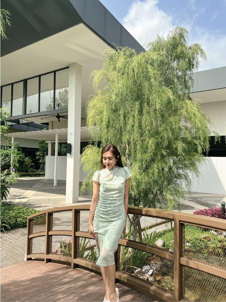 ELISA LONG CHEONGSAM - SIGNATURE TRUCK