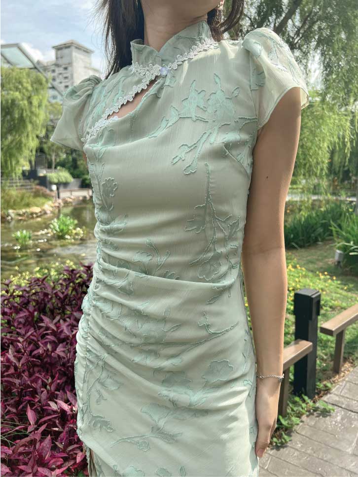ELISA LONG CHEONGSAM - SIGNATURE TRUCK