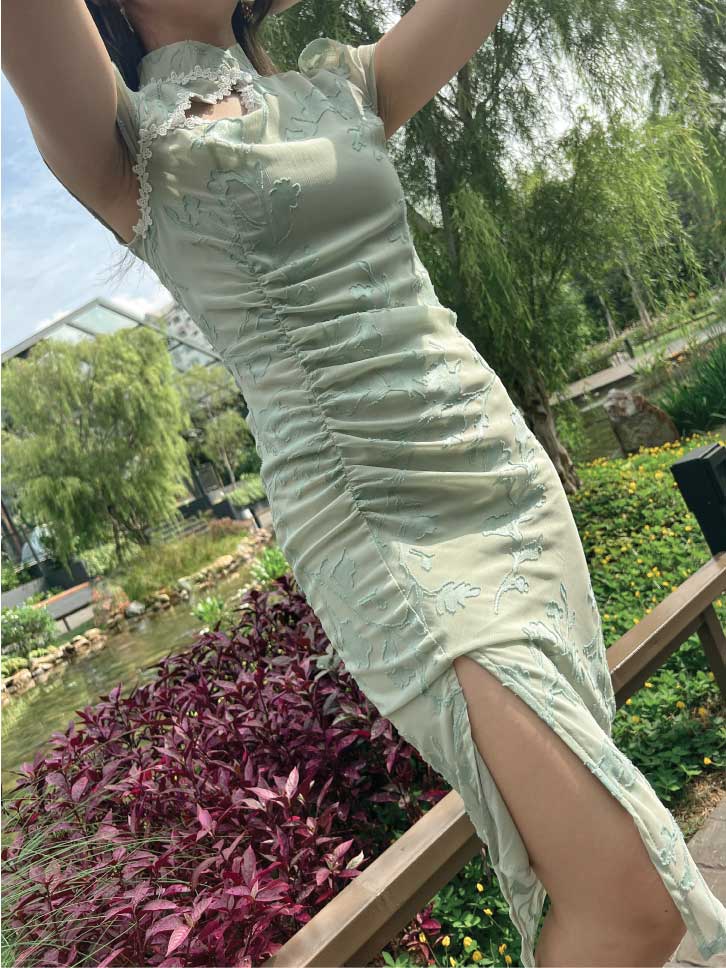 ELISA LONG CHEONGSAM - SIGNATURE TRUCK