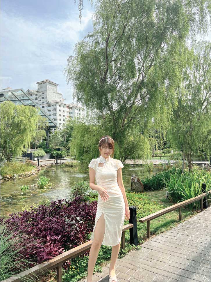 ELISA LONG CHEONGSAM - SIGNATURE TRUCK