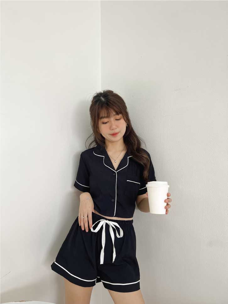 ALORA PYJAMAS SET - SIGNATURE TRUCK